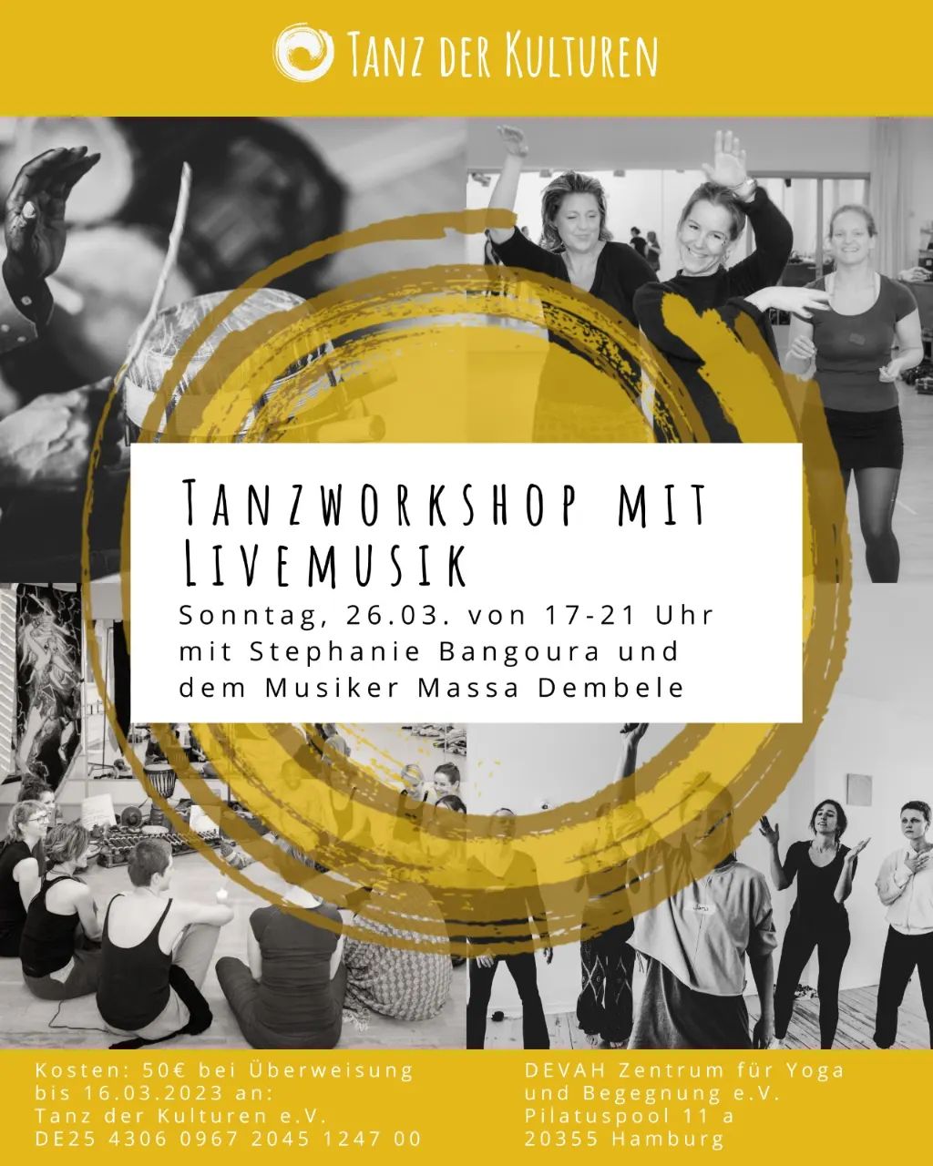 Ritueller Tanzworkshop mit Livemusik – Devah Yoga